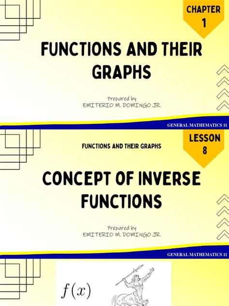 01 genmath chap1 lesson 8 inverse functions pdf function mathematics analysis