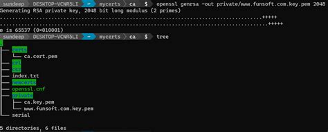 Creating Self Signed Certificates Using Openssl Tryst