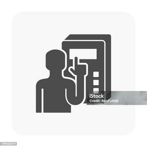 Desain Ikon Vektor Operator Ilustrasi Stok Unduh Gambar Sekarang Mendorong Aktivitas Fisik