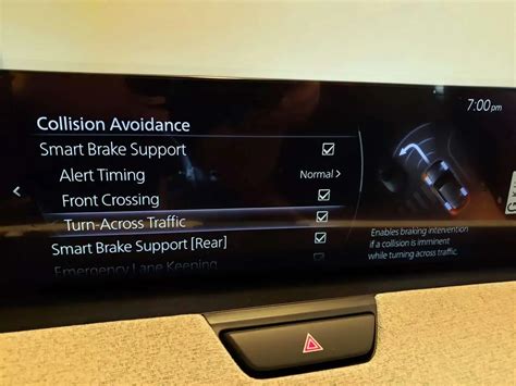 2024 Mazda Cx 90 Turn Across Traffic Collision Avoidance Freaked Out