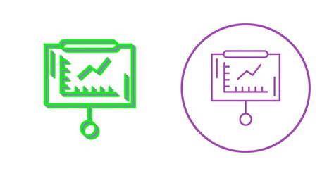 Line Graph Vector Icon 34013875 Vector Art At Vecteezy