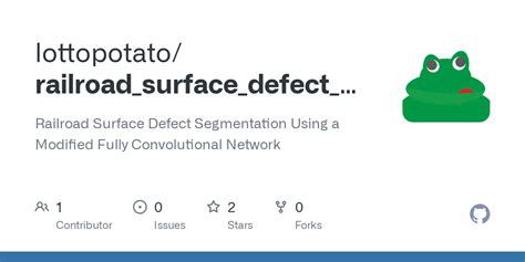 github lottopotato railroad surface defect segmentation railroad