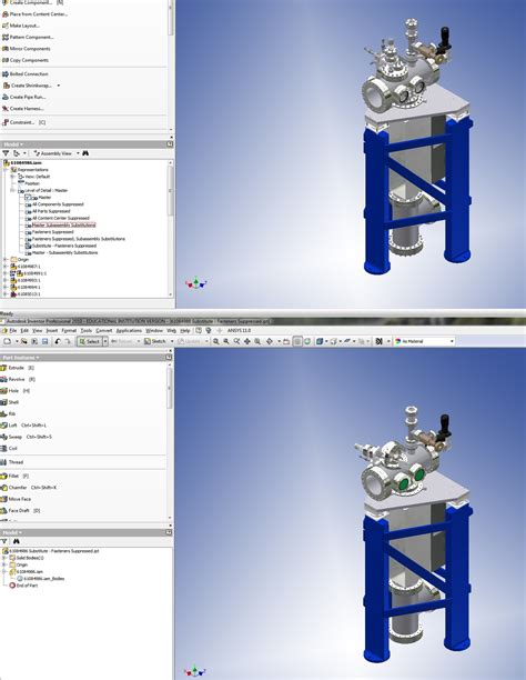 assembly substitution wrong geometry autodesk community