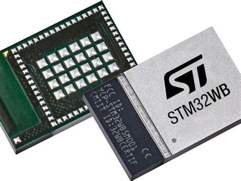 stmicroelectronics stm32wb5mmg wireless module supports bluetooth le 5 0 zigbee 3 0 and more