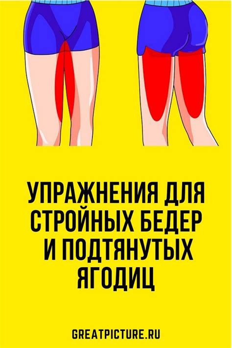 Упражнения для стройных бедер и подтянутых ягодиц | Упражнения ...