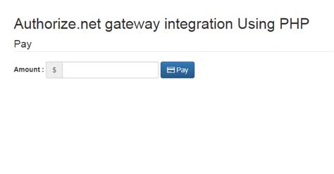How To Integrate Payment Gateway In Php