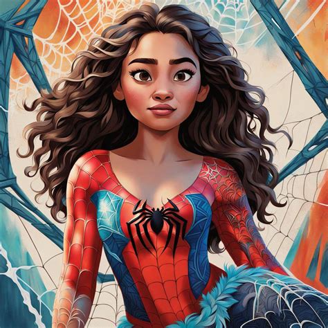 Super Princess- Moana - Spiderman by pfadi009 on DeviantArt