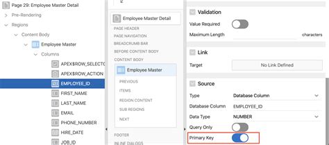 oracle apex create master detail form interactive grid vinish dev