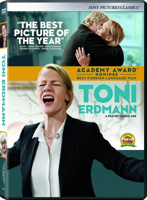 Toni Erdmann Dvd Peter Simonischek Sandra Huller Lucy Russell Vlad