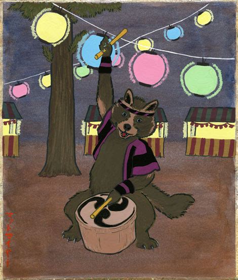 A Yokai A Day Tanuki