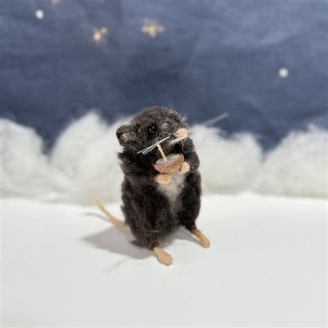 Shrew With A Copper Acorn Candle — Celestine And The Hare