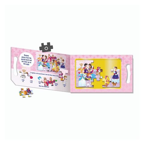 Melissa And Doug Take Along Magnetic Jigsaw Puzzles Princesses