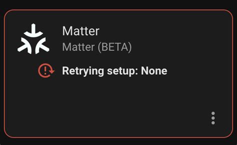 Cant Start Matter Addon · Issue 263 · Home Assistant Libspython
