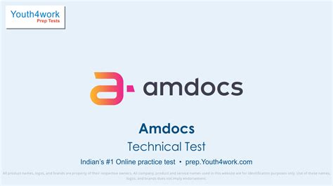 Amdocs Entrance Exam Preparation Test Series