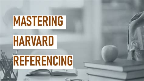 Mastering The Harvard Referencing Style A Guide For Academic Writers