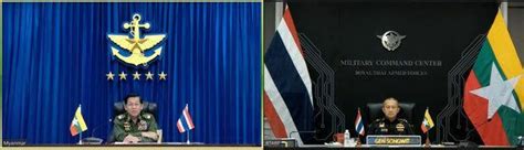 [nna] 미얀마 태국 군 수뇌부 화상회의… 국경지대 범죄 대책 논의 이코노믹데일리