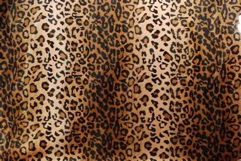 Leopard Print Faux Fur Fabric Excellent Quality 2 By Hansaware