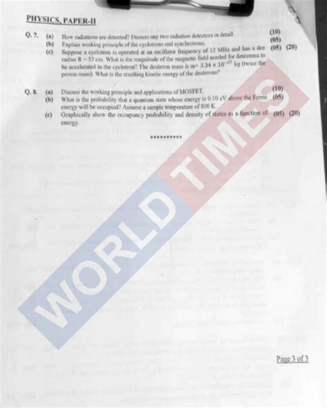 Css Physics Paper Ii 2024 Legalversity