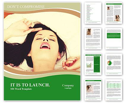 Morning Sex Close Up Of A Happy Woman S Face During Intimate Moment In Bed Word Template