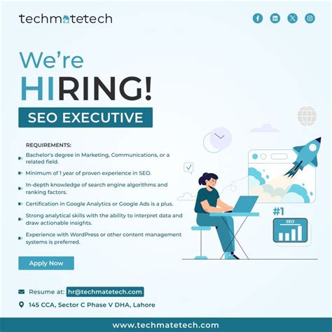 Techmatetech Llc On Linkedin Hiring Alert Seo Onpageseo