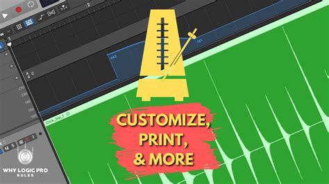 How To Customize Print And Adapt Logics Metronome