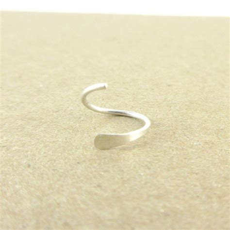 Hammered Sterling Silver Mini Hoops Argentium Silver 18 Gauge Cartilage Earrings Etsy