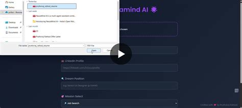 ai jobsearch opensource llm gemini huggingface python streamlit