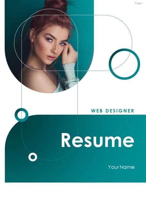 Web Designer Resume Presentation Templates And Google Slides