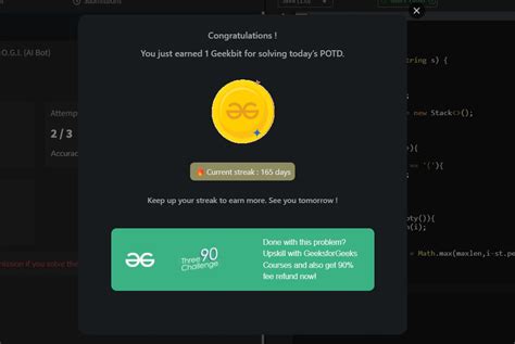 160daysofcoding Gfg160 Geekstreak2024 Womenintech Learningjourney Pilla Rohini