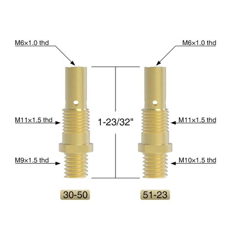 Yeswelder Mig Welding Gun Kit 023 Tip Nozzle Diffuser For Lincoln