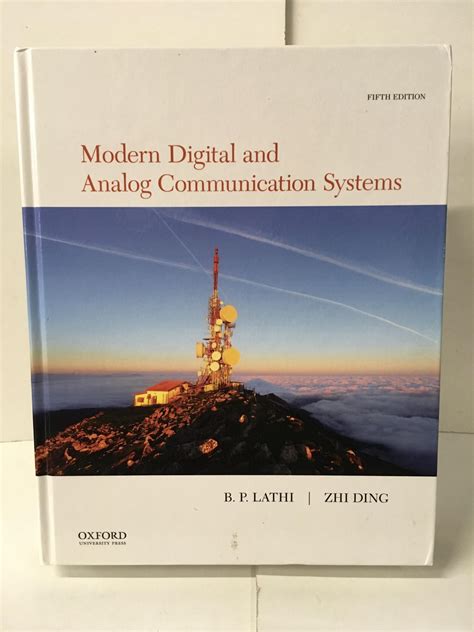Modern Digital And Analog Communication B P Lathi Zhi Ding 5th Edition