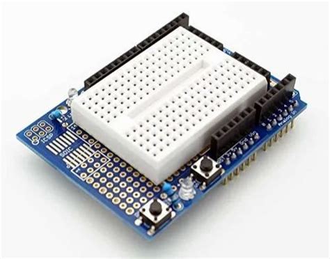 Prototype Shield Expansion Board With Syb 170 Mini Breadboard Base For Arduino Uno Proto Shield