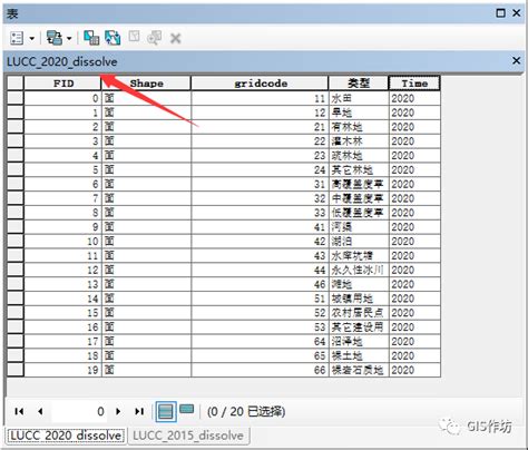 Arcgis中实现土地利用转移矩阵arcgis土地利用转移矩阵 Csdn博客