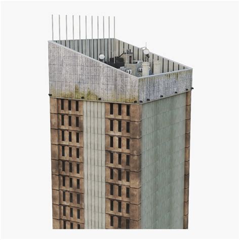 Urban Building Facade 3d Model Download Buildings On
