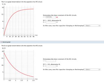 Answered The V Vs T Graph Shown Below Is For The Bartleby