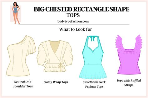 How To Dress Big Chested Rectangle Shape Fashion For Your Body Type
