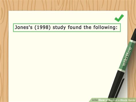 4 Ways To Format A Block Quote WikiHow