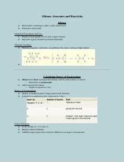 Understanding Alkenes: Structure, Reactivity & Naming | Course Hero