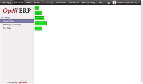 Building Interface Extensions — Odoo 100 Documentation