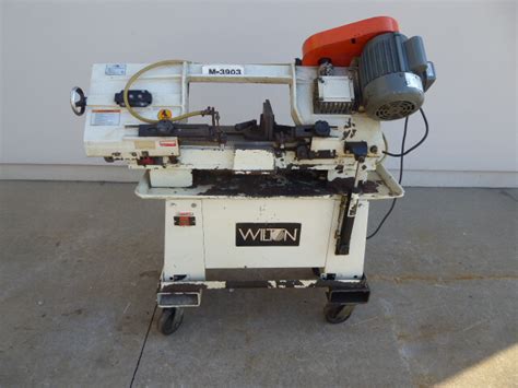 Wilton Model 3410 Horizontal Bandsaw M3903 Lanco Corporation Used