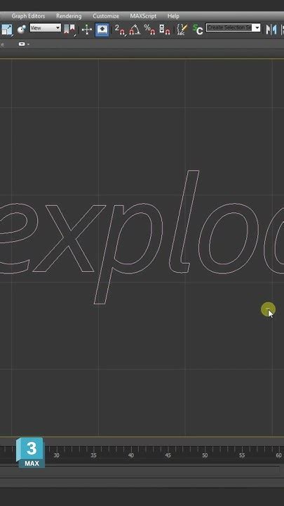 Explode Detach Your Spline Curves Selectively By Angle Spline