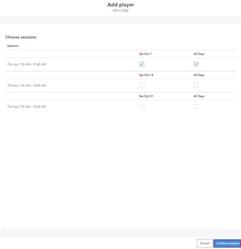 Manually Addremove Participants In Camps And Manually Edit Payment Status Usta Online Help Center