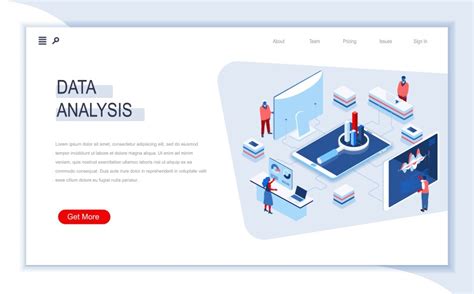 Businessman Goes Up The Steps Isometric Swot Vector Image