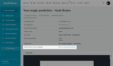 How To Send An Email Campaign SendPulse