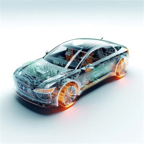 Premium Ai Image Contemporary Car Generative Ai Illustration