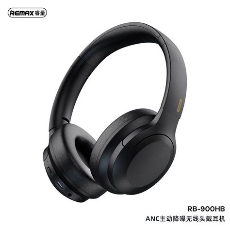 REMAX RB 900HB ANC Noise Canceling Wireless Headset Bluetooth 5 3 Headphones Audio Headphones