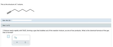 Answered This Is The Structure Of 1 Octyne … Bartleby
