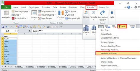 How To Remove All Asterisk Characters From Cells In Excel