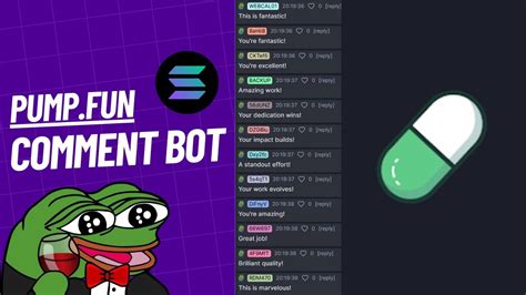 Pumpfun Comment Bot Use It To Boost Your Projects Youtube