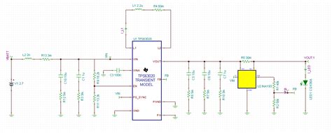 Large Output Ripple In TPS63020 LED Driver Simulation Power Management Forum Power